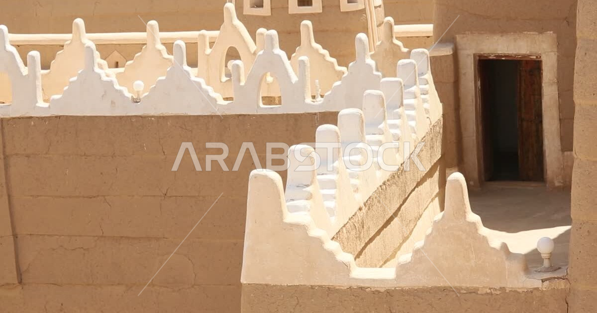 Famous tourist attractions in Saudi Arabia, the heritage design of the ...