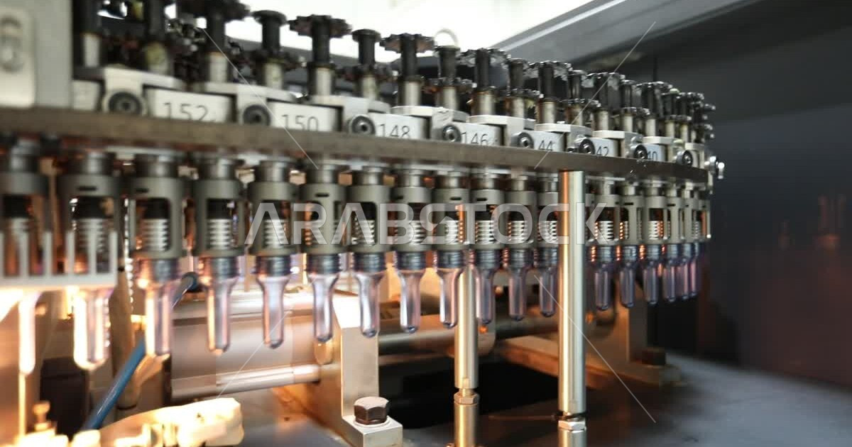 Pipes and molds for casting and forming plastic containers, modern ...