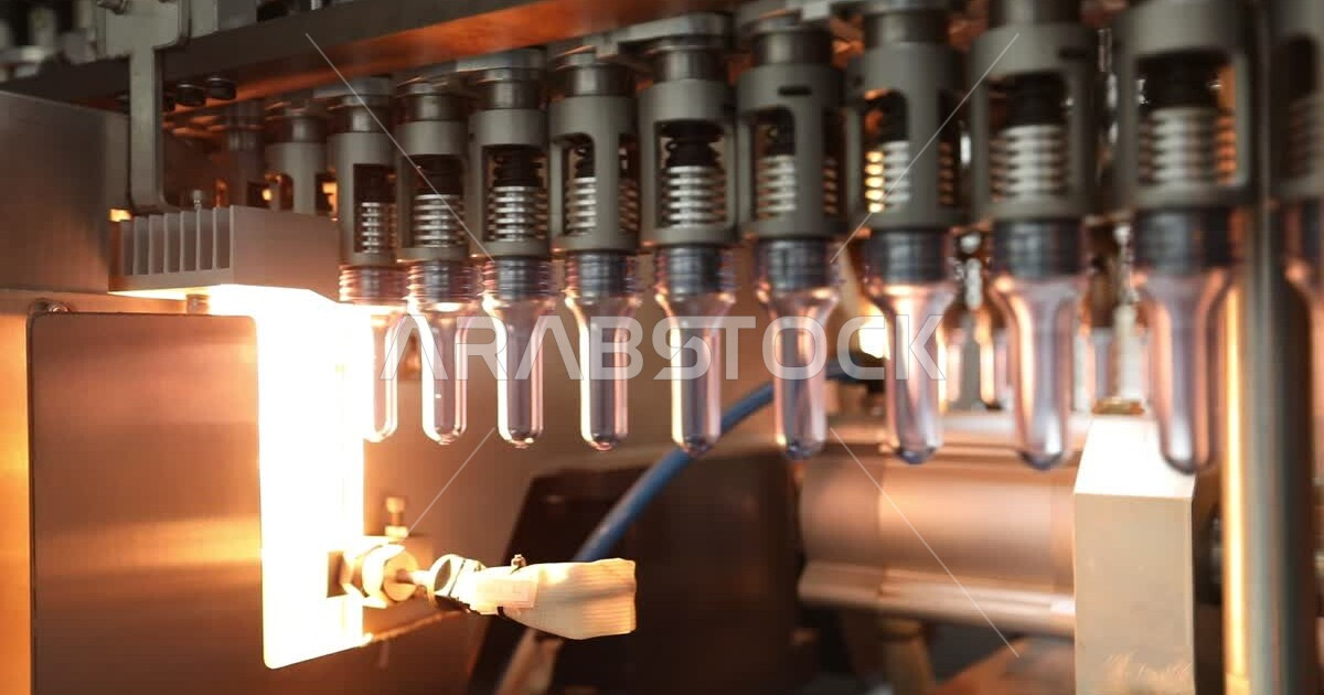 Pipes and molds for casting and forming plastic containers, modern ...