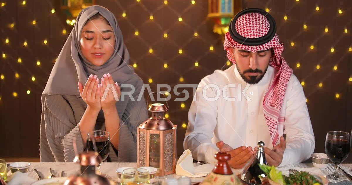 Ramadan spiritual moments spent by a Saudi couple, Hilal Ramadan, the ...