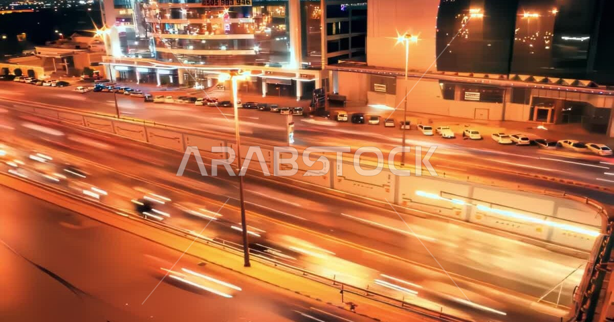 Saudi urban development and progress, main and secondary roads ...