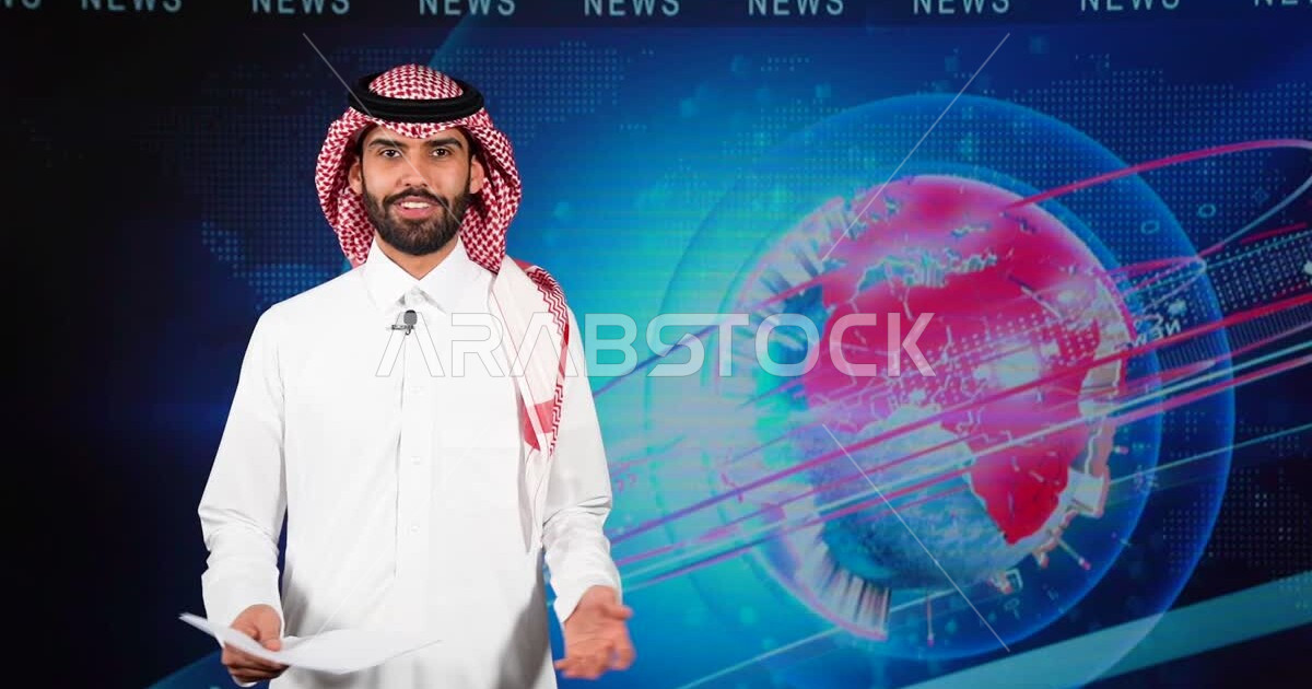 A Saudi Gulf broadcaster and journalist with the skill to present news ...