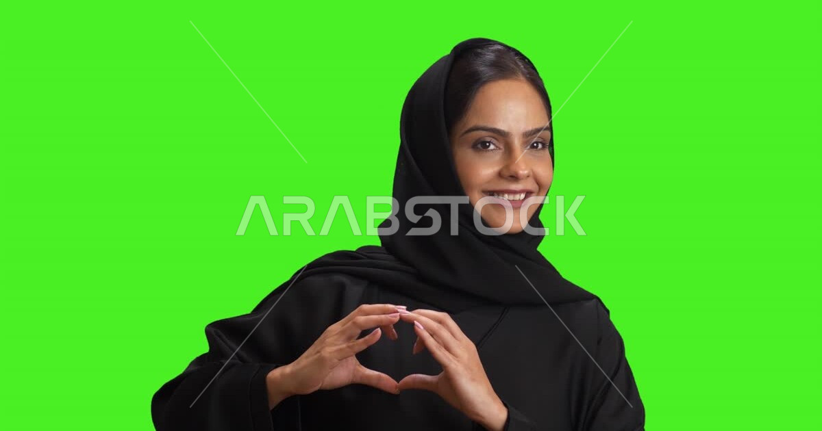 Expressions of pleasure and happiness, heart-shaped hand gestures ...
