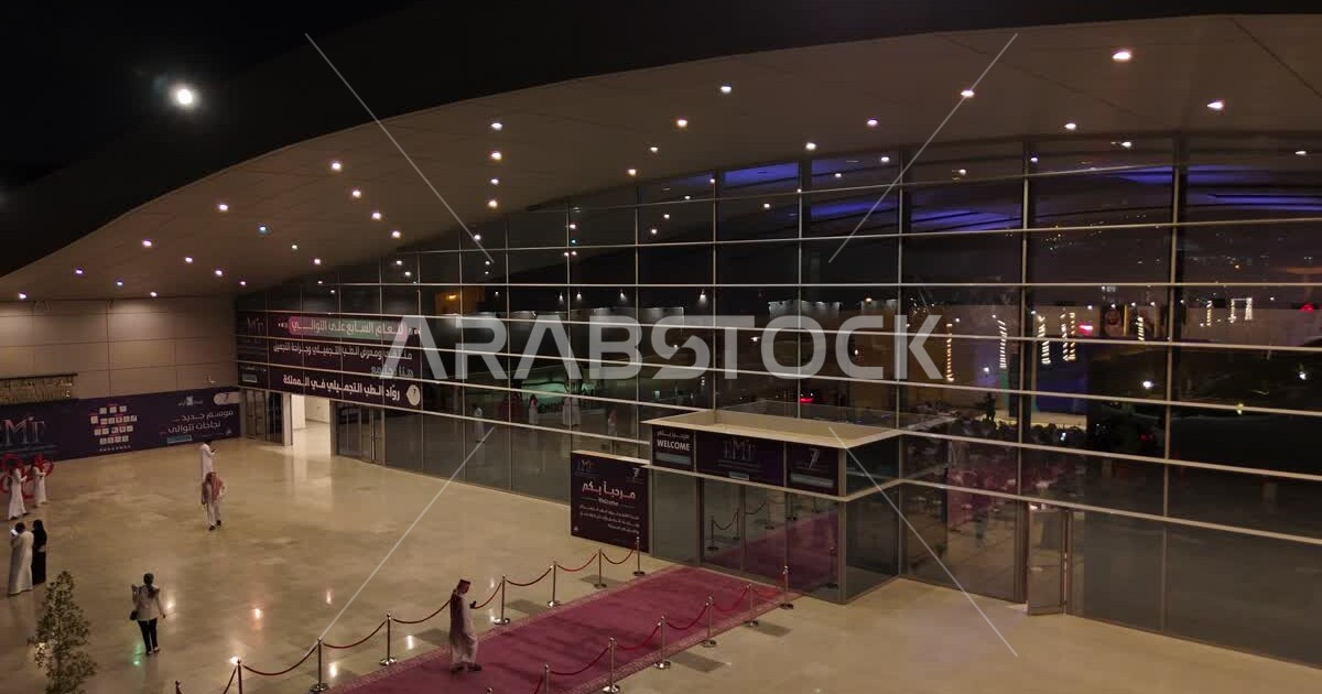 The influx of Saudi Gulf Arab visitors and tourists to the exhibition ...