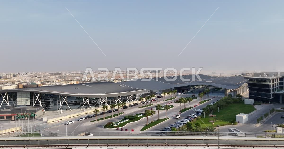 The main road leading to the entrance and courtyard of the building ...