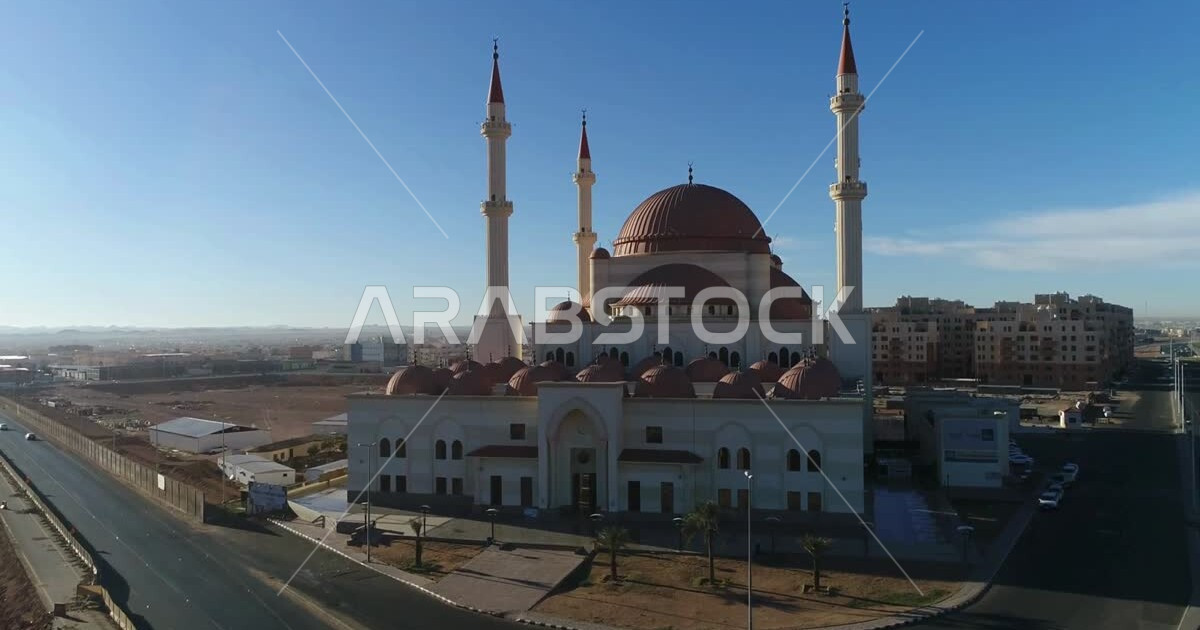 Sheikh Sulaiman Al-Rajhi Mosque in Hail, architectural art of mosques ...