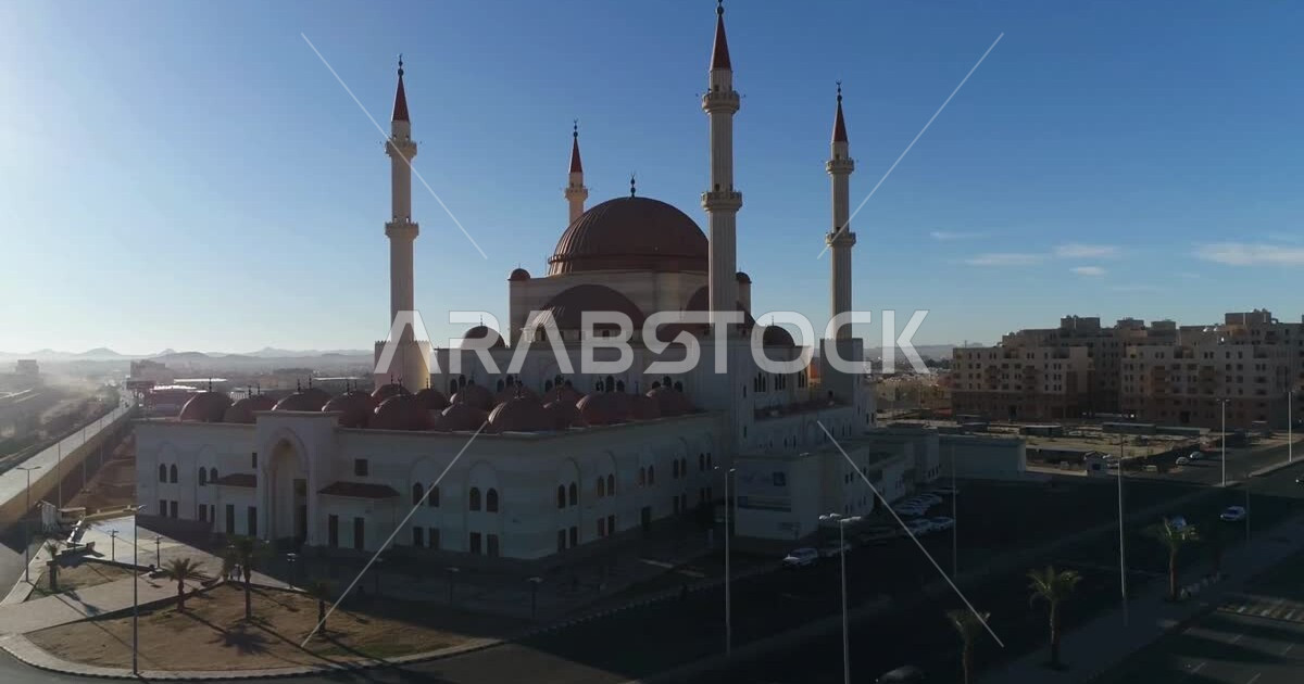 Sheikh Sulaiman Al Rajhi Mosque in Hail, architectural art of mosques ...