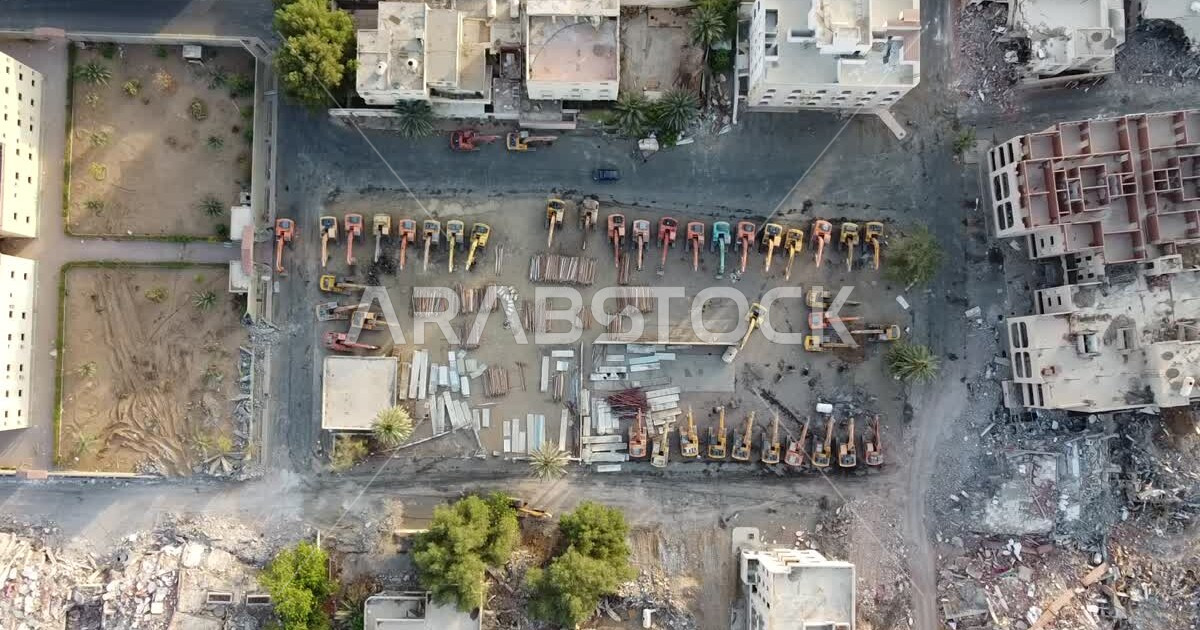 Working on the development of buildings in the Kingdom of Saudi Arabia ...