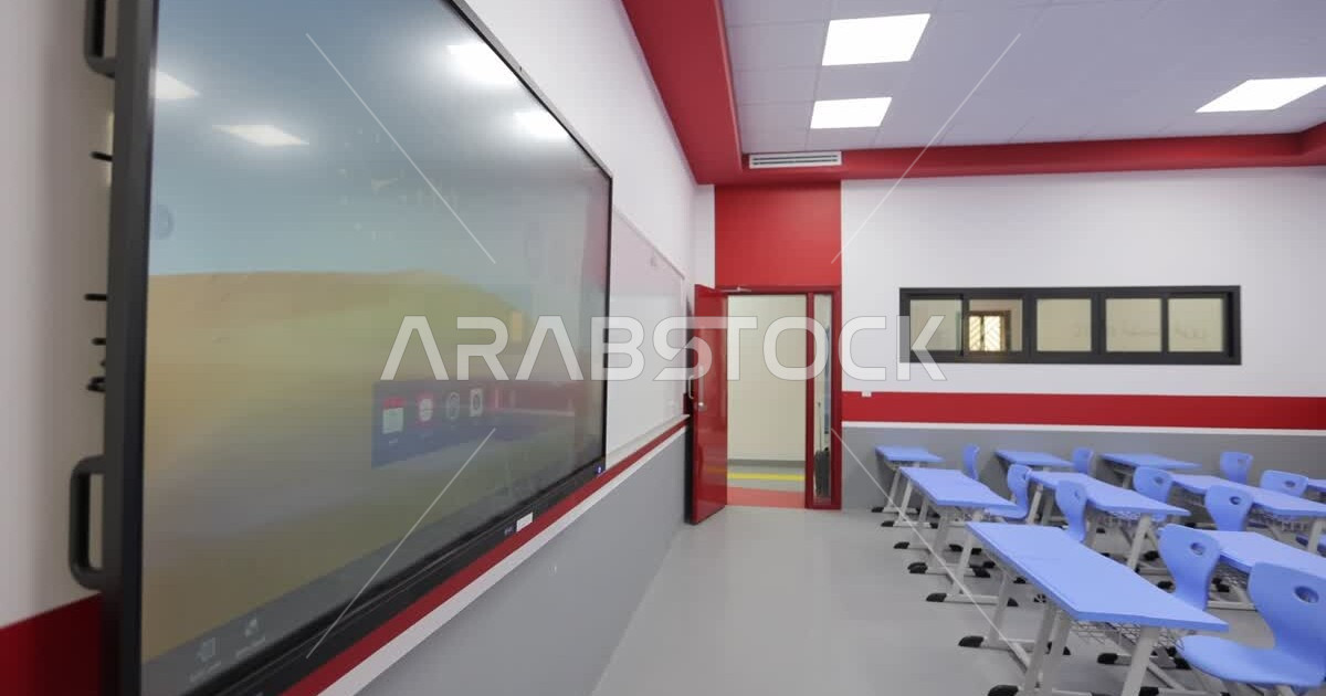 Focusing on the interior designs and decorations of advanced schools in ...
