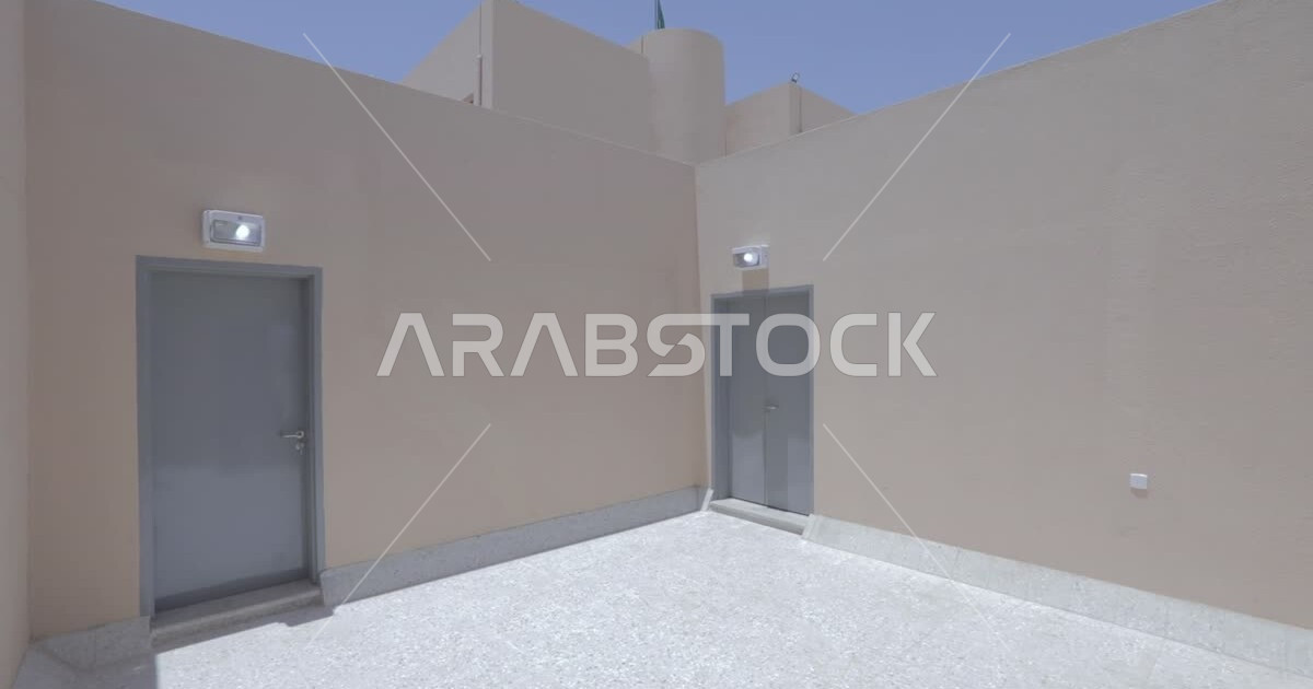 Architectural engineering art in building a sophisticated school with a ...