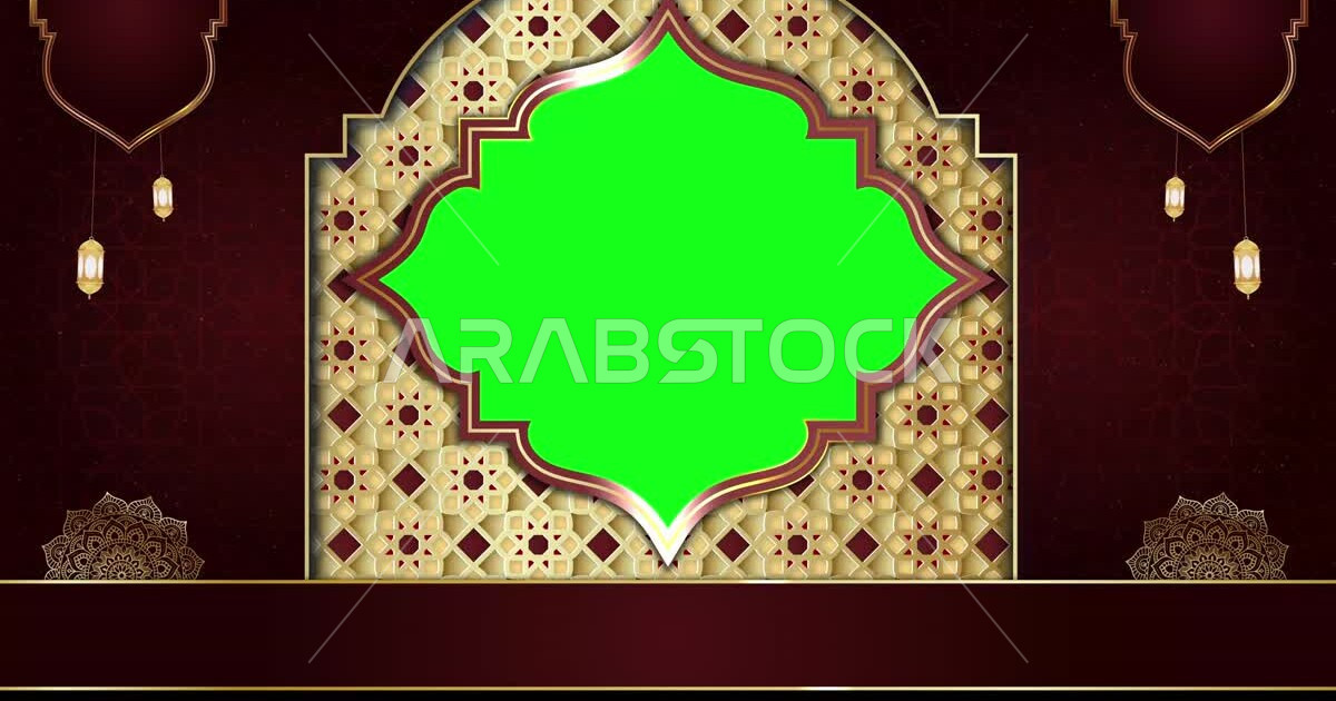 Islamic designs and decorations, Ramadan design template ...