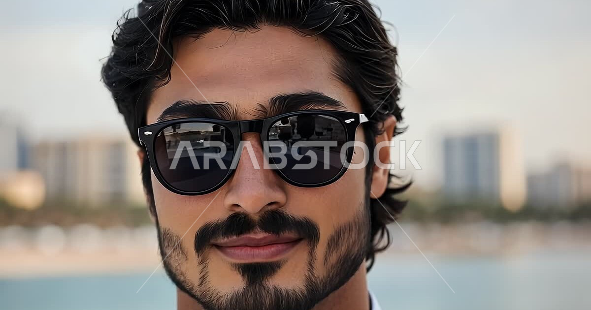 The concept of handsomeness and manliness, taking care and attention to ...