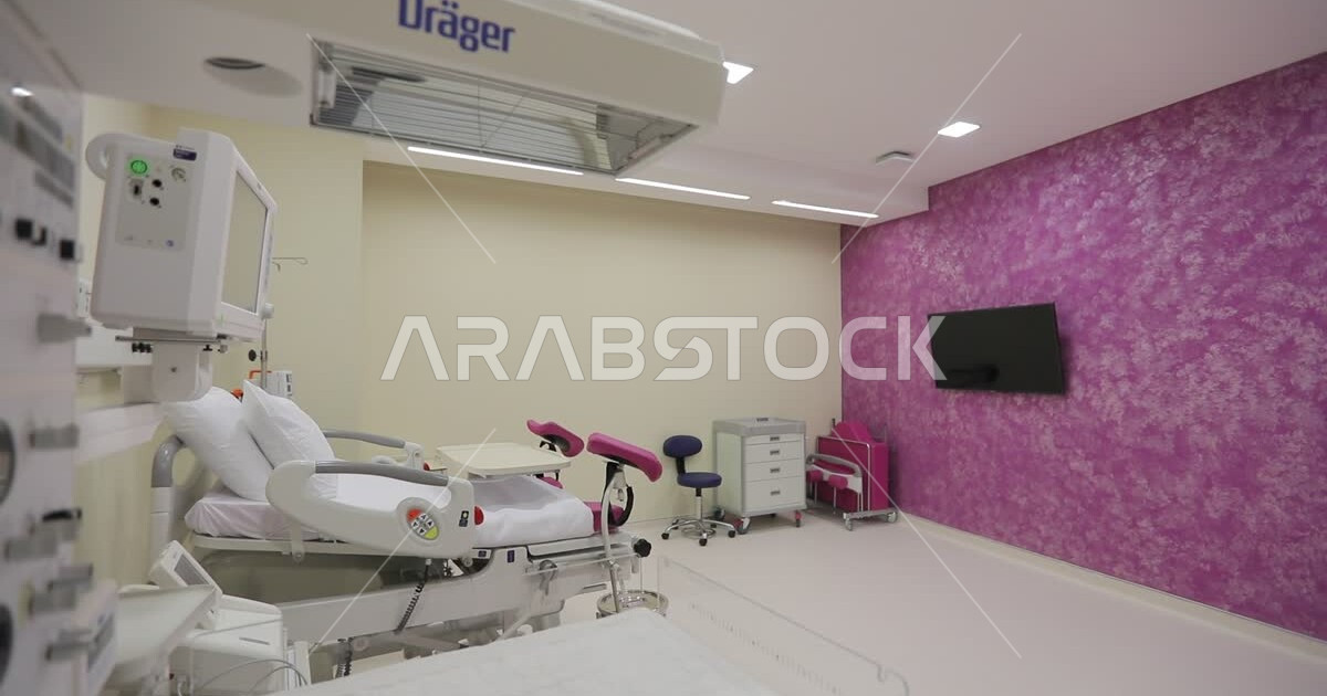 Maternity ward equipped with services to provide comfort to the mother ...