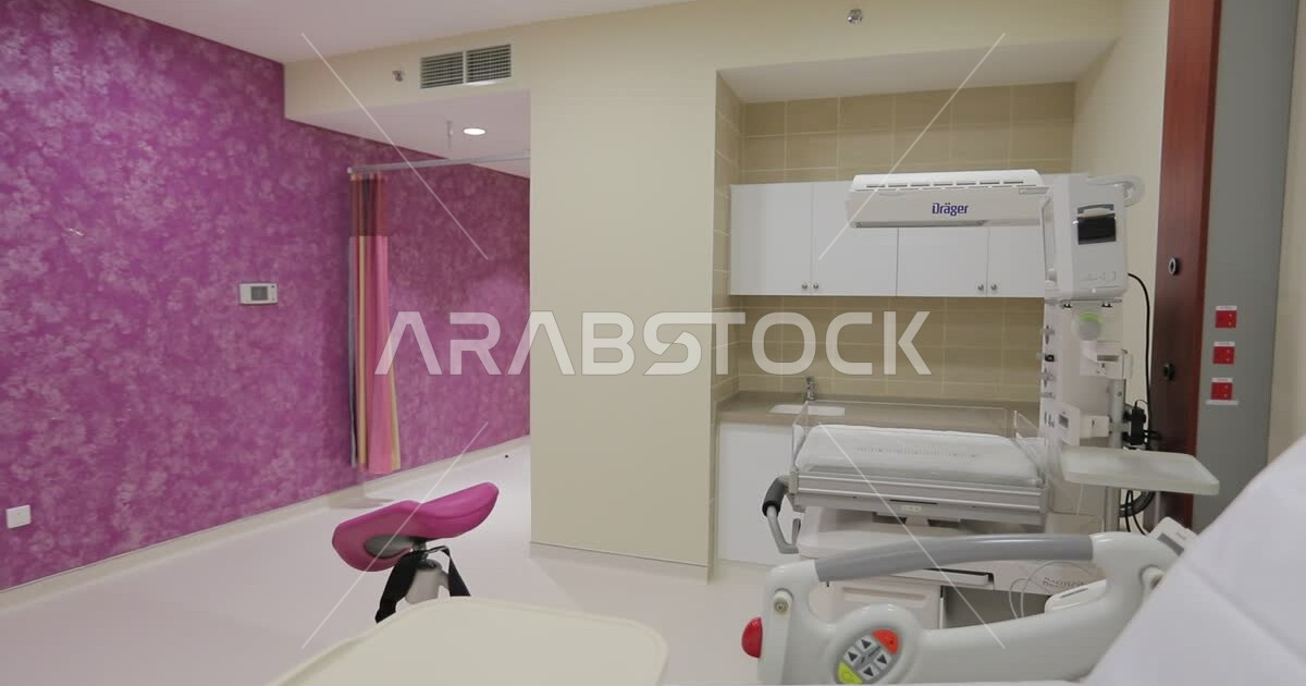 Maternity ward equipped with services to provide comfort to the mother ...