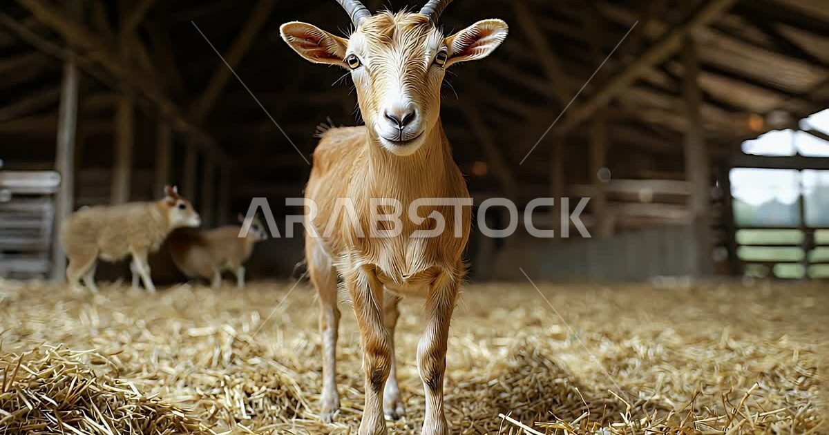 Attention and care for mammals, natural reserves for raising livestock ...