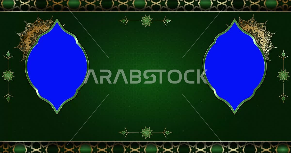 animated luxury islamic Arabic background , muslim design video ...