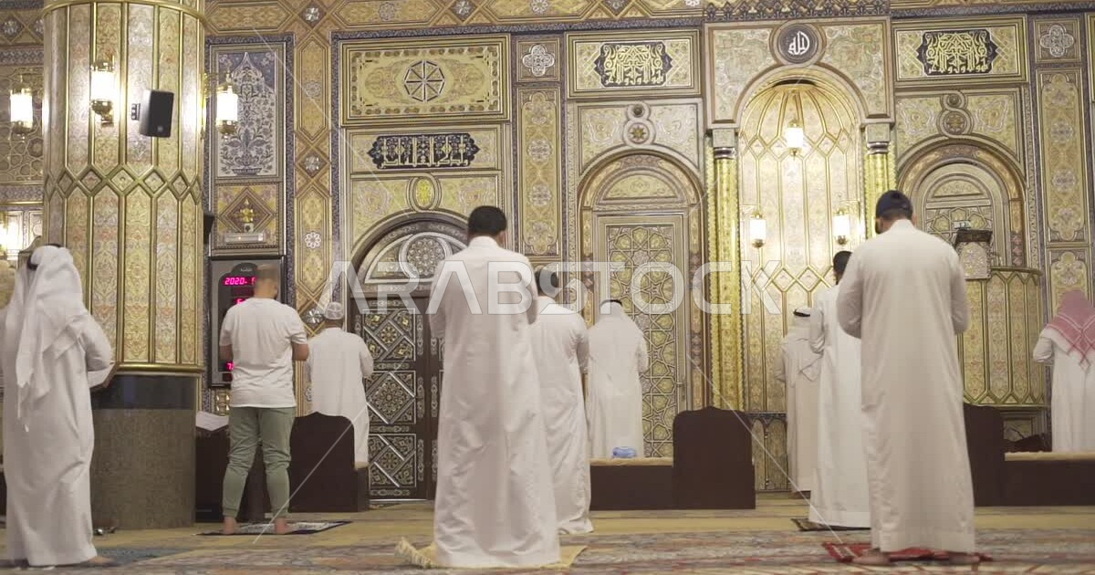 The call to prayer inside the mosque, a tour inside one of the ...