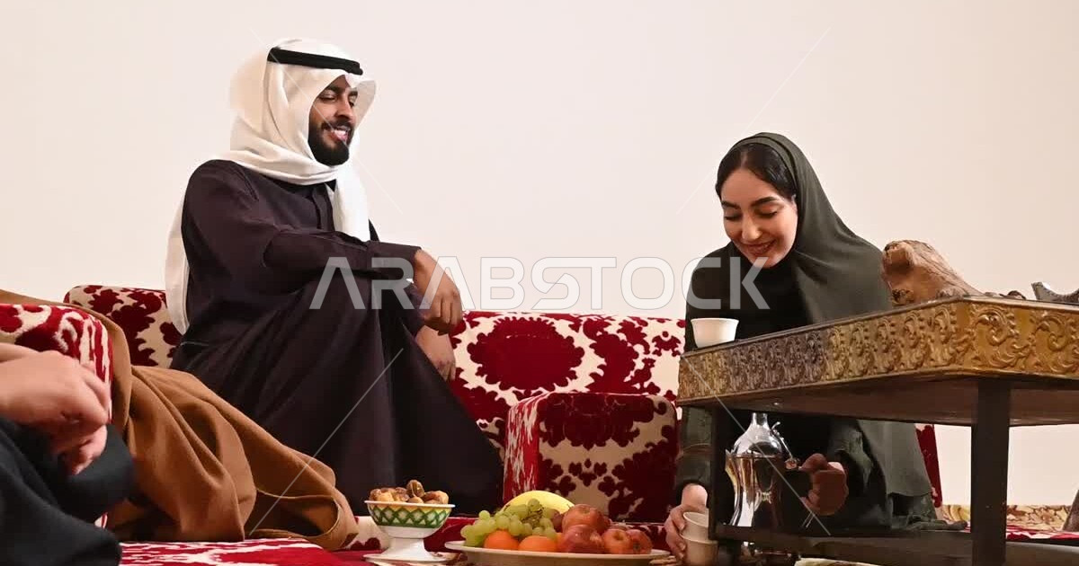 The concept of hospitality and generosity, outdoor popular gatherings ...