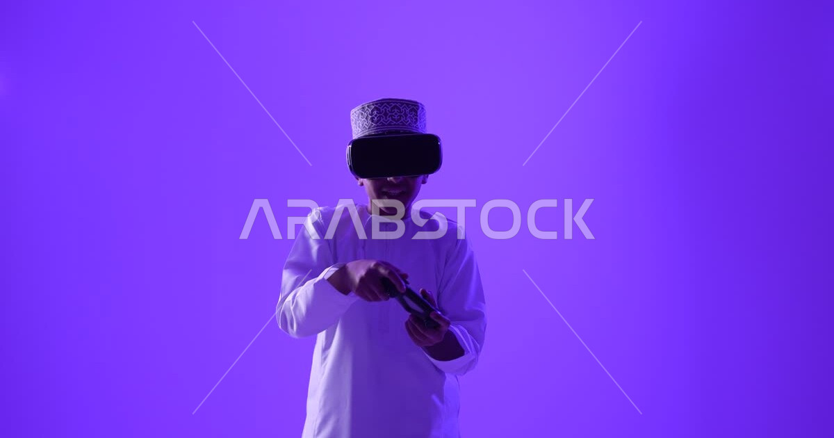 Fantasy world simulation, spending free time playing video games, close ...