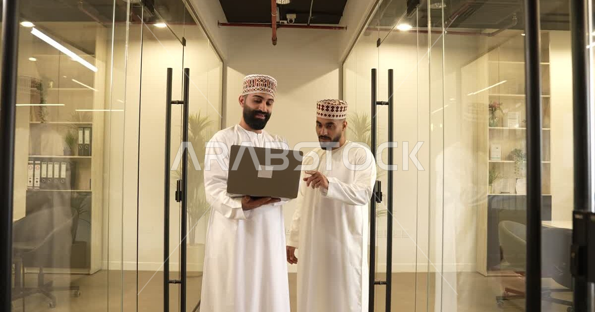Developing strategic plans to achieve goals, two Gulf Arab Omani ...