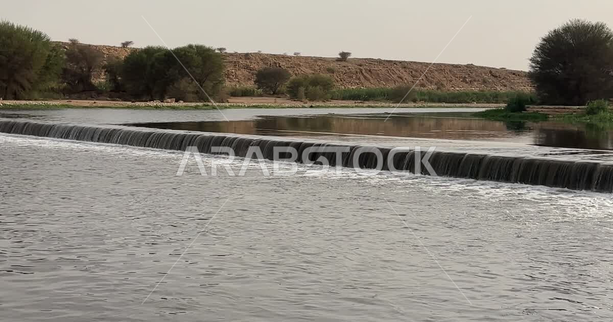 Landscapes in Riyadh, drone photography of Wadi Hanifa in the Kingdom ...