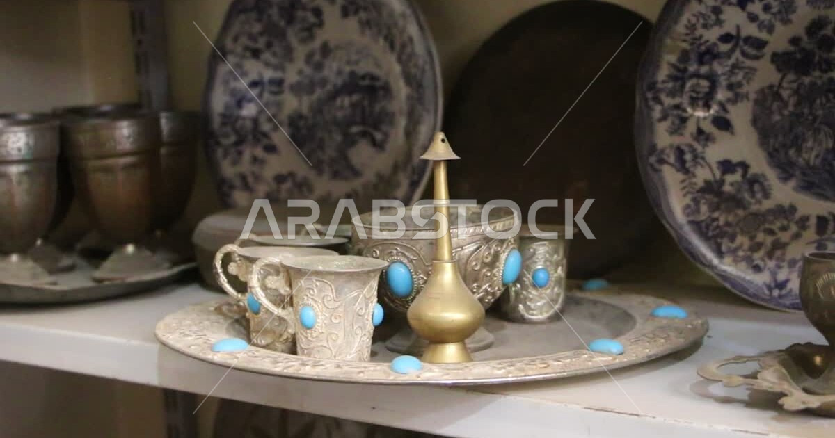 Ornate copper pieces that express the ancient history of the Kingdom ...