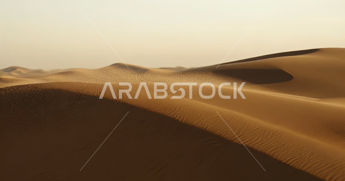 Topography and dry environment in desert natural areas, formations and ...