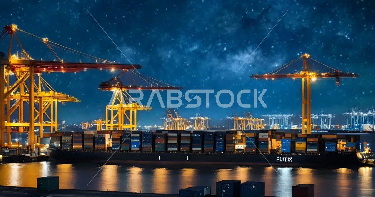 Ports of export and import of goods in the Kingdom of Saudi Arabia ...