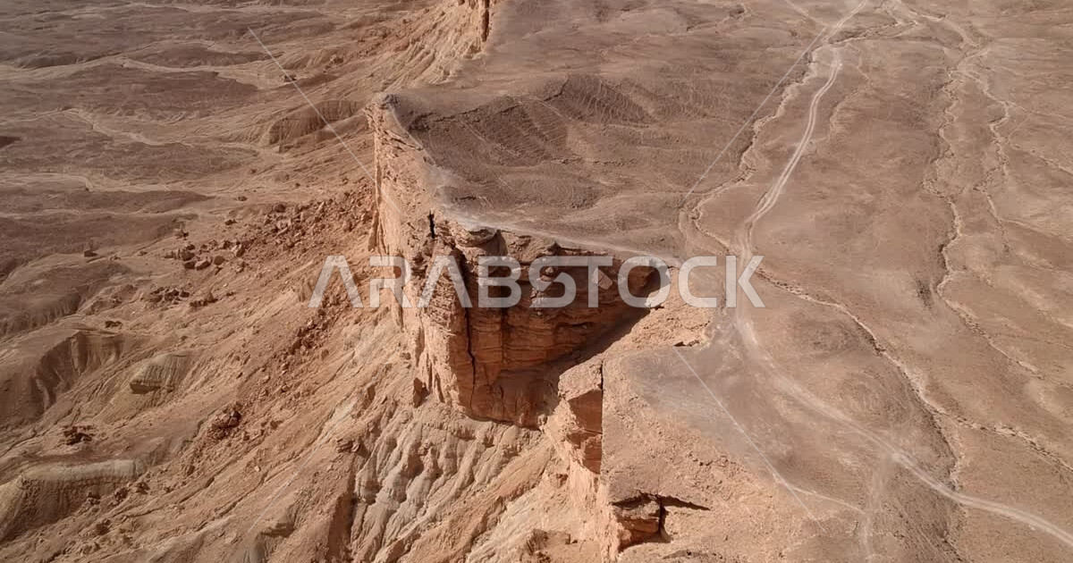 Rock formations and formations, desert nature and mountainous terrain ...