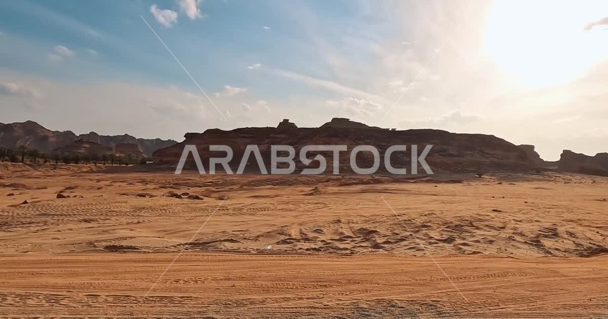 Topography and rock formations in mountain peaks and heights, drone ...