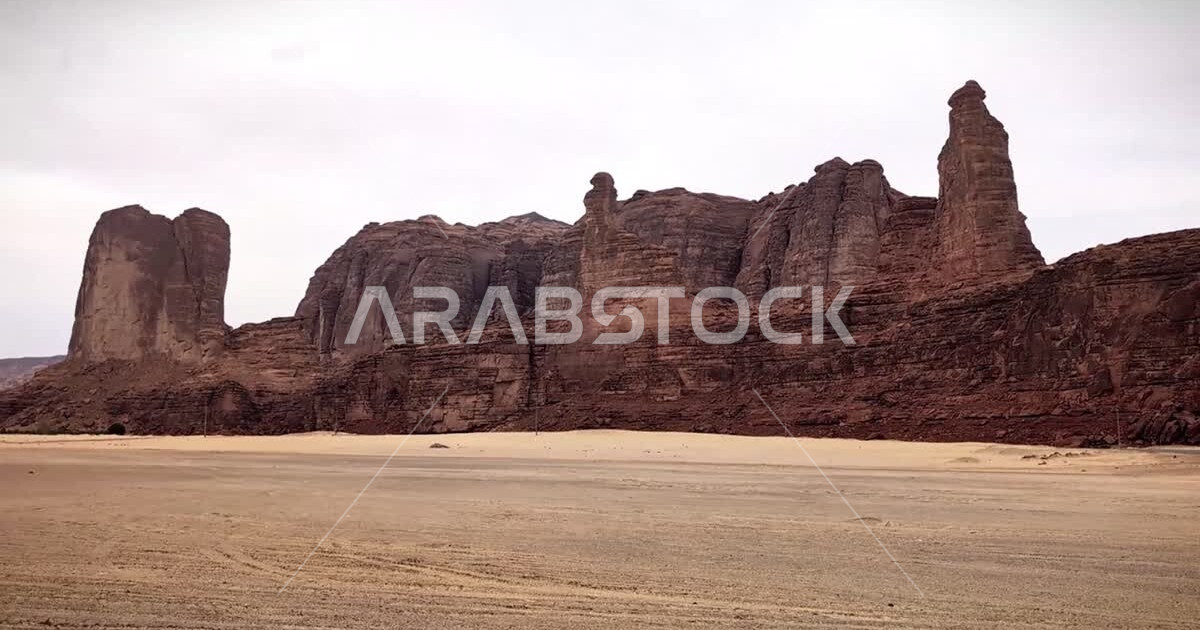 Natural rock formations and formations in the city, drone photography ...