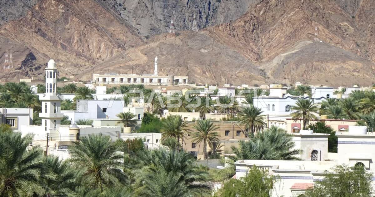 Ancient princely cities, famous historical monuments in Manah in the ...