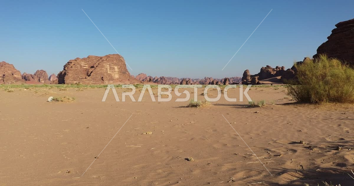 Drone photography of the desert in Bajdah , Neom, Saudi Arabia ...