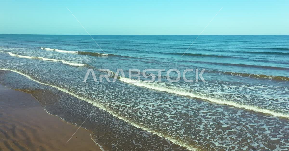 Drone photography of the beauty of the Red Sea coast in the Kingdom of ...