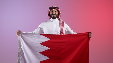 Gestures of pride and honor, Qatar National Day, a picture of a Qatari ...