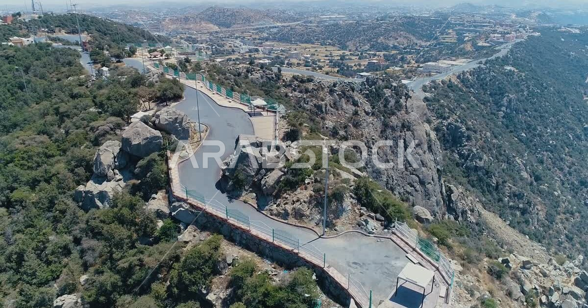 Nature in the city of Al-Namas in Asir region at Kingdom of Saudi ...