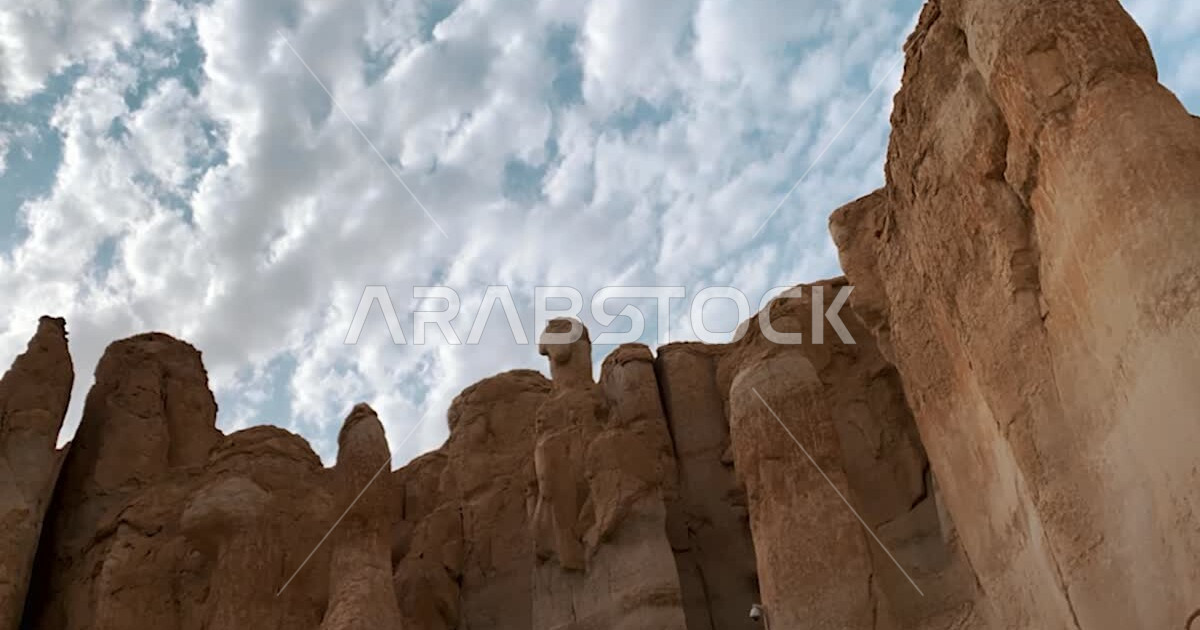 Jabal Al-Qarah, the beauty of the archaeological sites in the city of ...