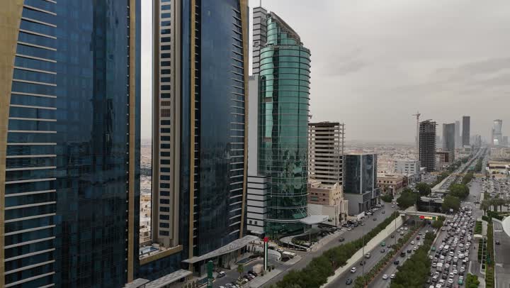 Damac Towers building in Riyadh, urban progress in the capital ...