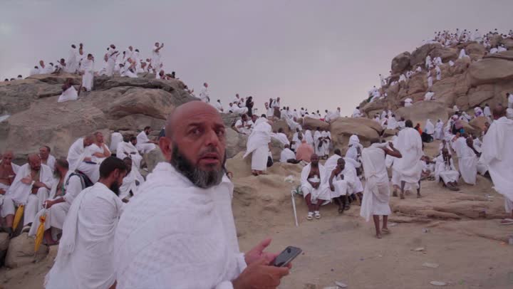 Performing the rituals of Hajj on the Day of Arafah, a destination for ...