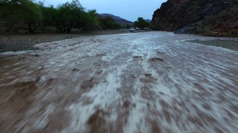 Floods in Bisha Valley in Asir, famous landmarks and tourist ...