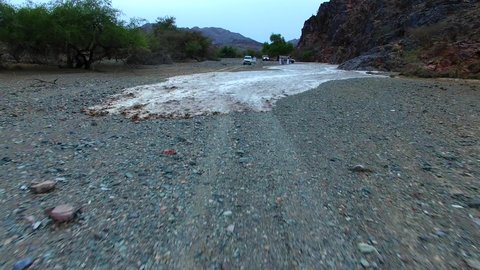 Floods in Bisha Valley in Asir, famous landmarks and tourist ...