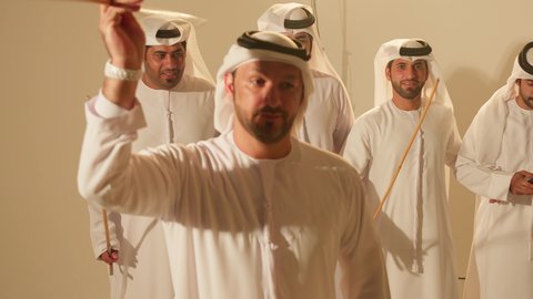 Preserving national customs and heritage, dancing with the khayzaran ...