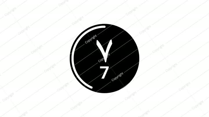 Simple 15 seconds black Eastern Arabic numerals countdown timer on ...