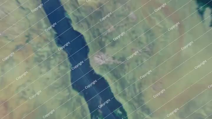 SAUDI ARABIA ARAR ZOOM IN FROM SPACE - Video