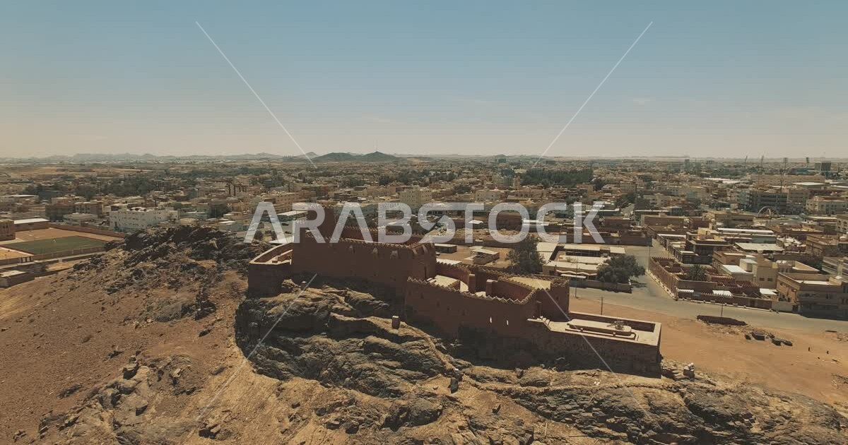 aerial view of the heritage of Hail, archaeological areas of Hail ...