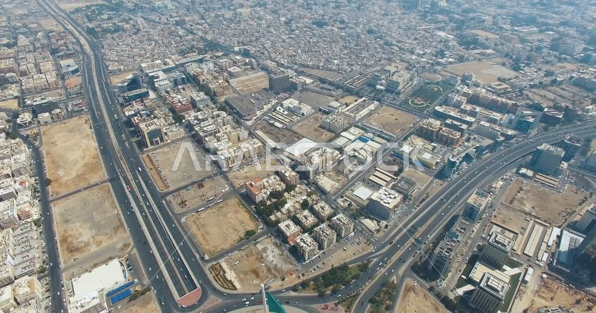 A beautiful view from the top of the city of Jeddah in the Kingdom of ...
