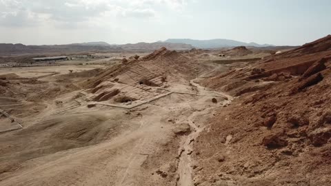 A natural heritage tourist site, Al-Ghayr Shuaib in the city of Al-Bad ...