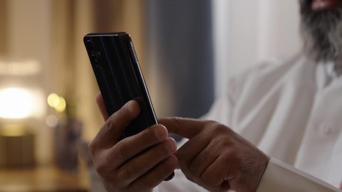 Communication and chatting with relatives, browsing social media, using ...