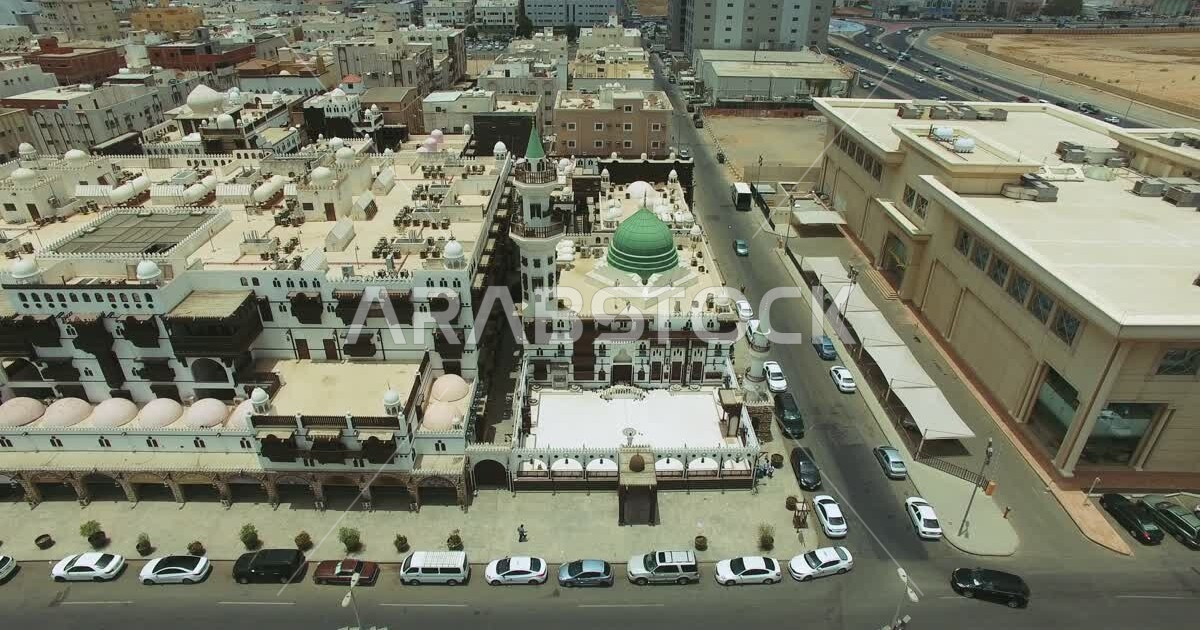 A beautiful view from the top of the city of Jeddah in the Kingdom of ...