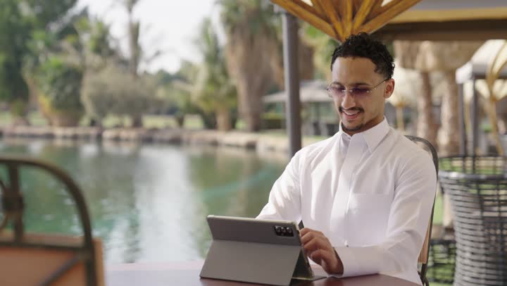 I use a tablet to accomplish projects and tasks, follow news on social ...